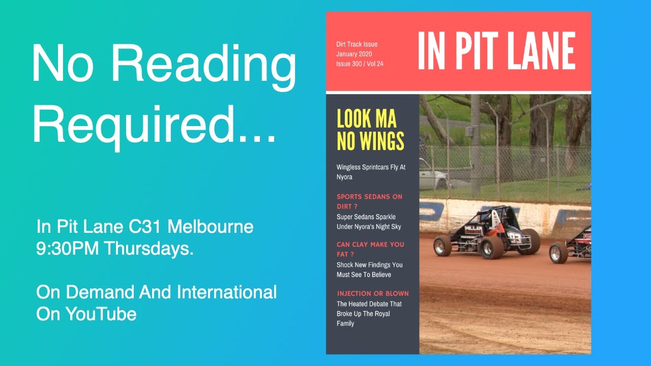 In Pit Lane "Speedway Saturday Night" - YouTube