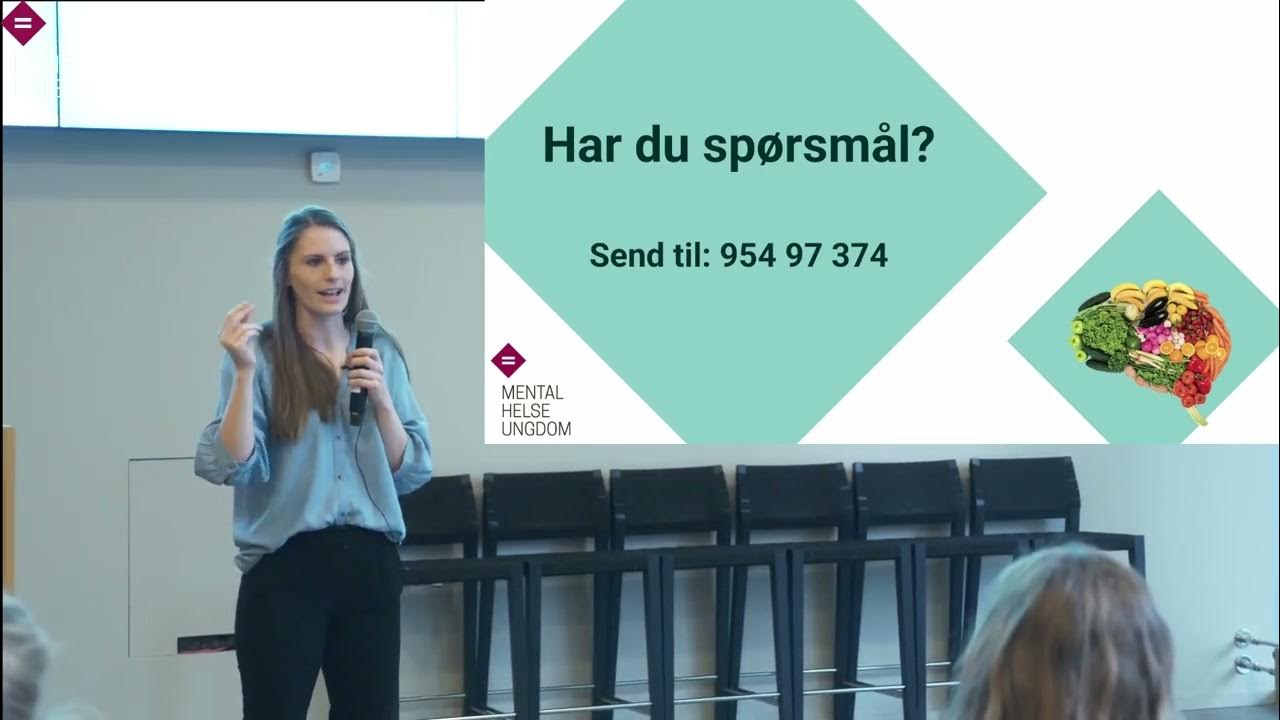 Hva er sunn hjernemat? Fagdag om kosthold og psykisk helse - Mental Helse Ungdom - YouTube