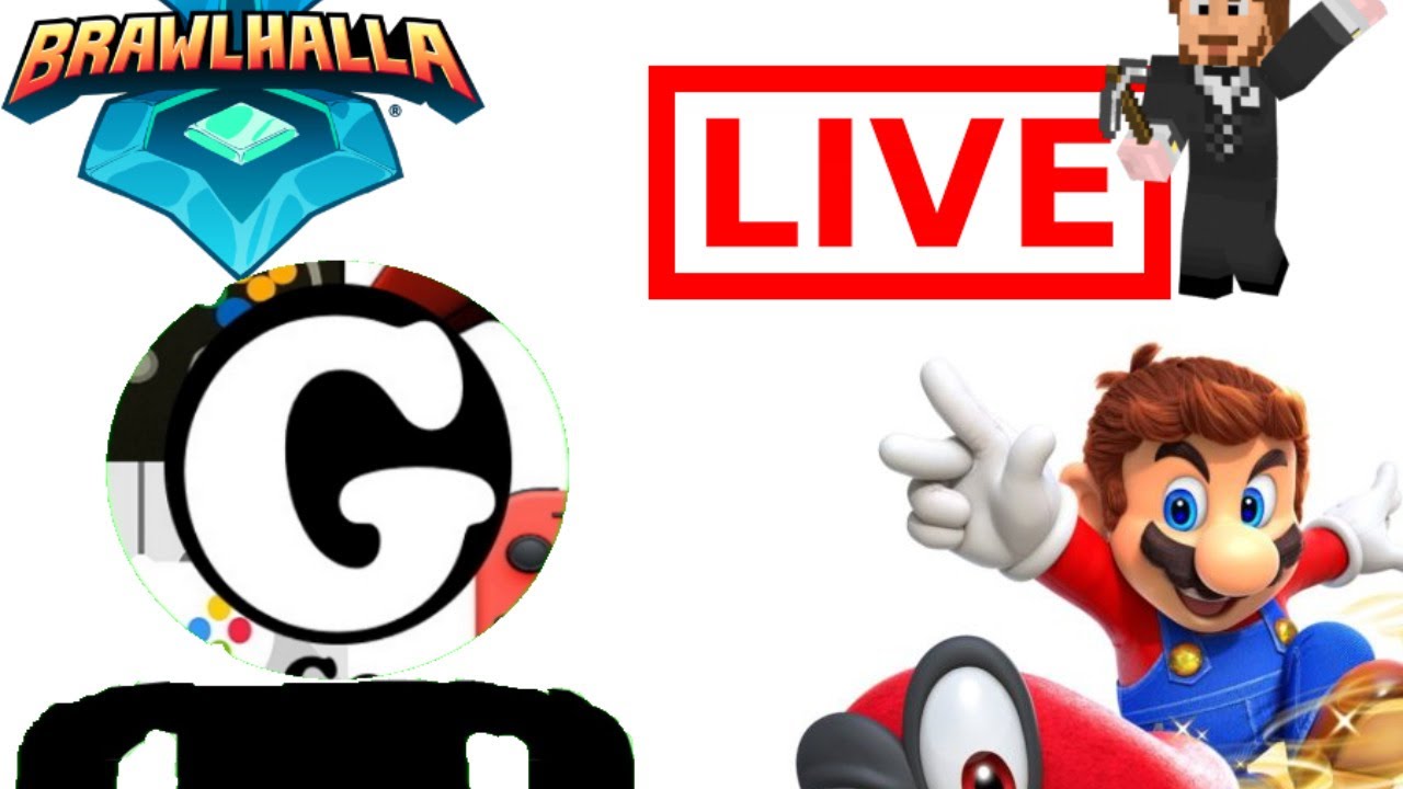 LetsGame ist LIVE 🔴 (Super Mario Odysse, Brawlhalla, Minecraft ...