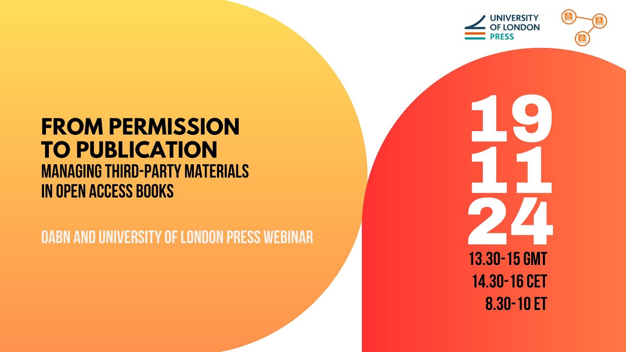 From Permission to Publication: Managing Third Party Materials in Open ...