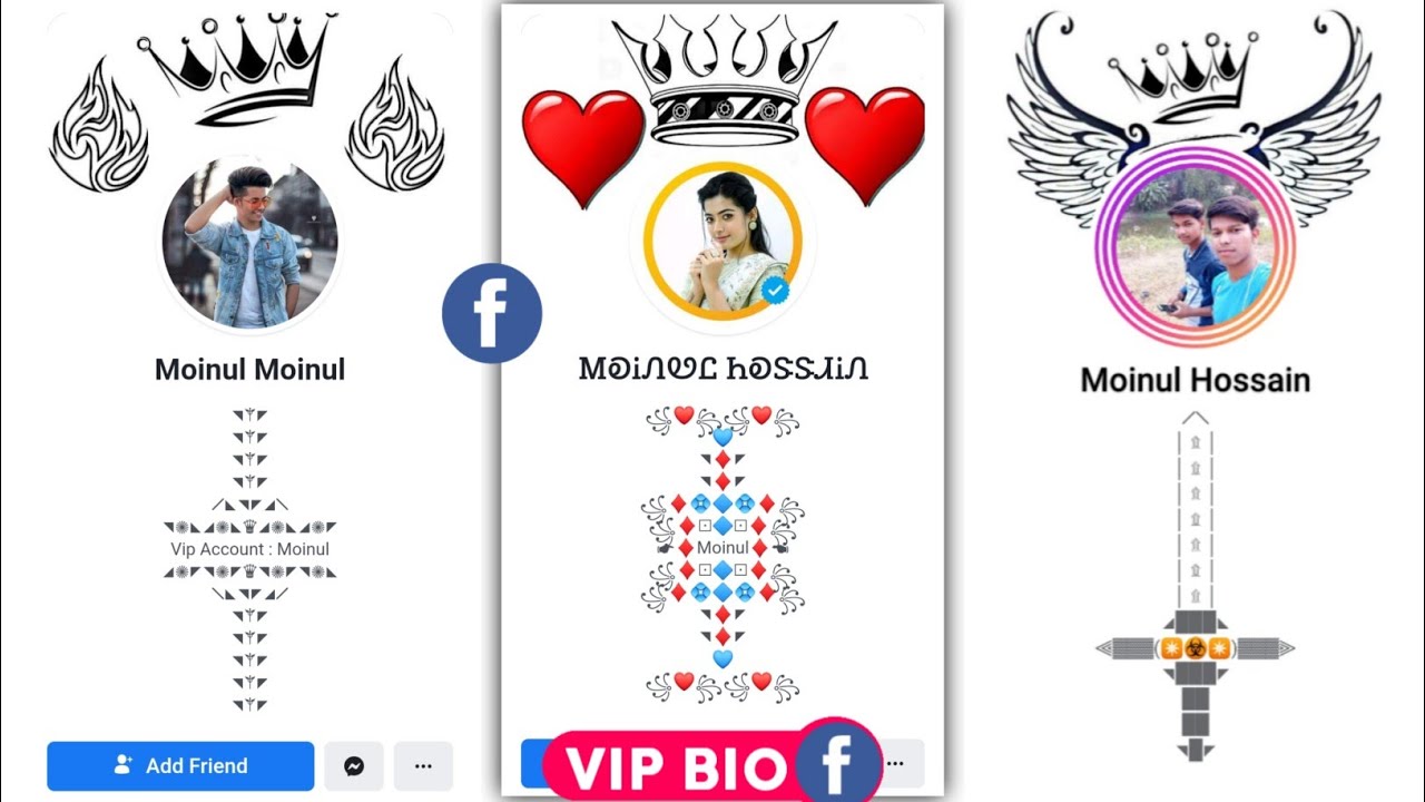 2021 Facebook bio style | facebook bio design copy and paste | Moinul ...
