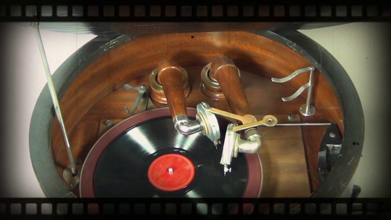 Ultraphone Floor Model Phonograph - YouTube