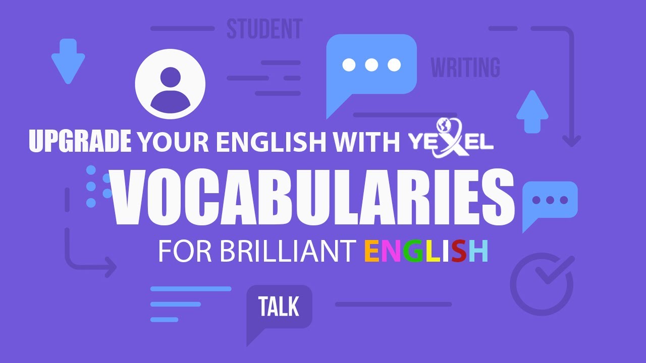 Vocabulary for Versatile ENGLISH #yexel - YouTube