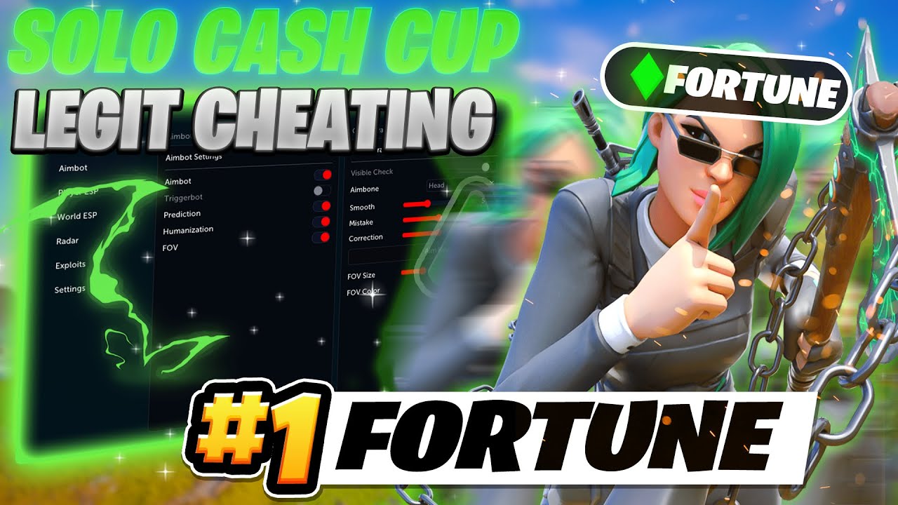 CHEATING With The BEST Fortnite CHEAT in Solo Cash cup … 🏆 ($200) - YouTube