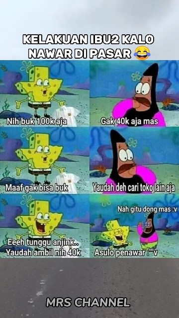 ADA YANG SETUJU GAK 😂 #meme #ibuibu #nawar #trending #hiburan - YouTube