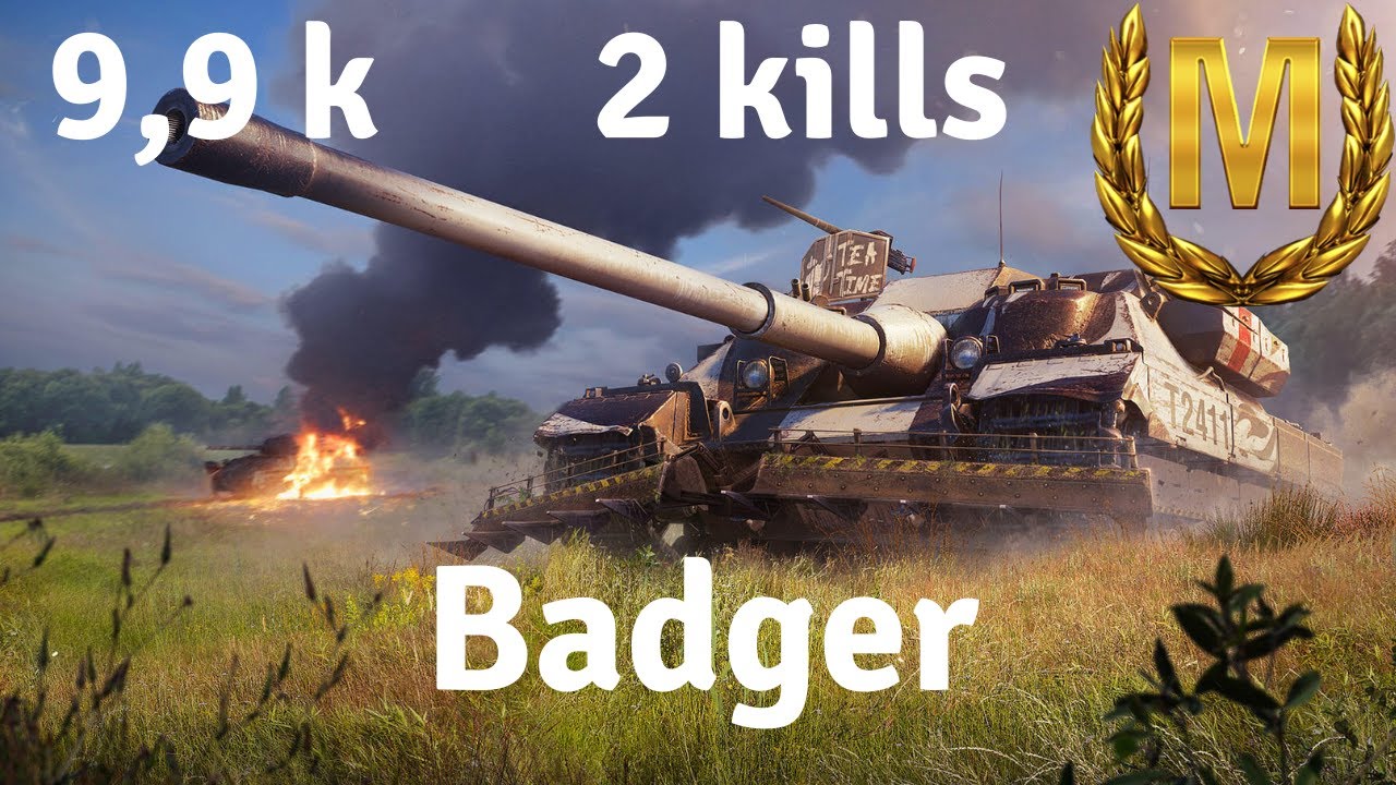Badger - Master - 9.9 Damage - 2 Kills - World of Tanks - YouTube