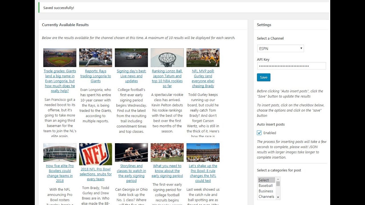 NewsFeeder - WordPress Plugin Headline Generator - YouTube