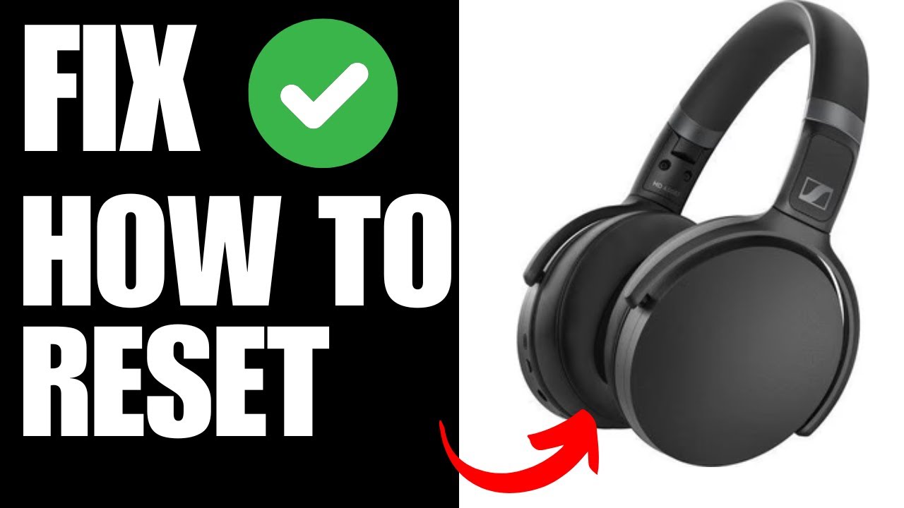How To Reset Sennheiser HD 450BT - YouTube
