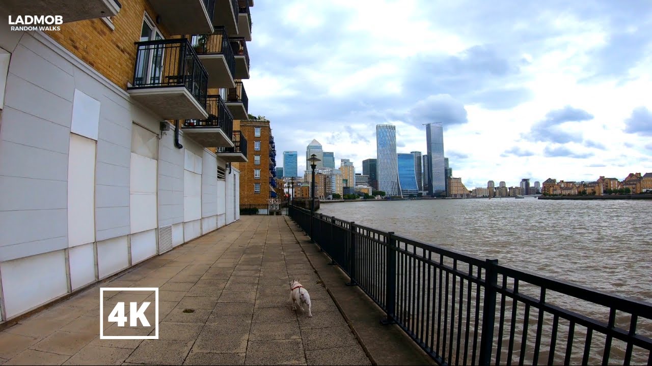 London walk, Shadwell Station to Canary Wharf | London walking tour ...
