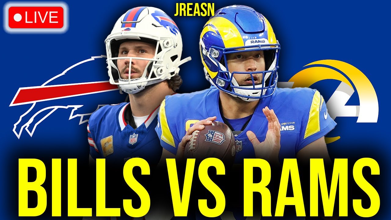 BUFFALO BILLS VS LOS ANGELES RAMS LIVE STREAM WEEK 14 REACTION PLAY BY ...