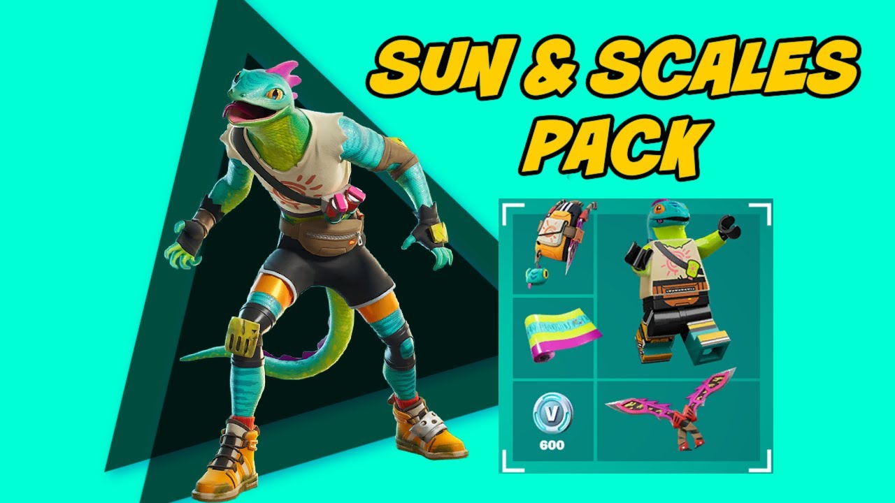SUN & SCALES Fortnite Pack - YouTube