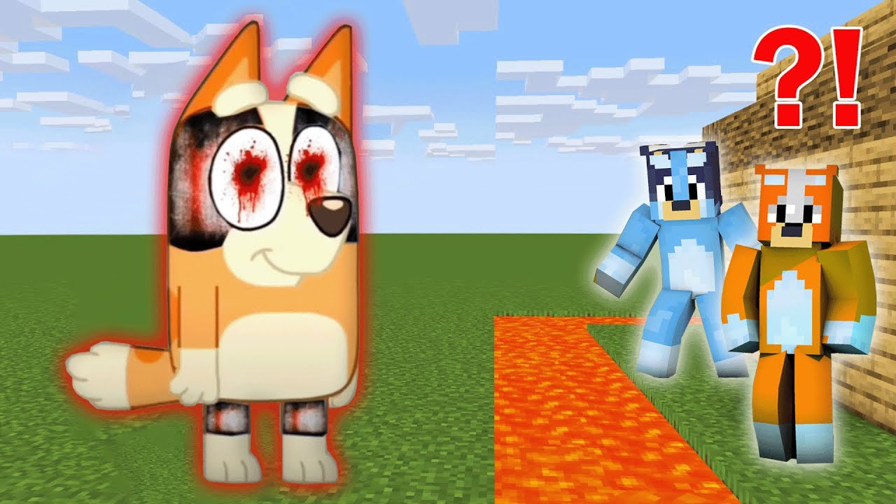 Bluey and Bingo The Most Secure House vs Evil Bingo In Minecraft - YouTube