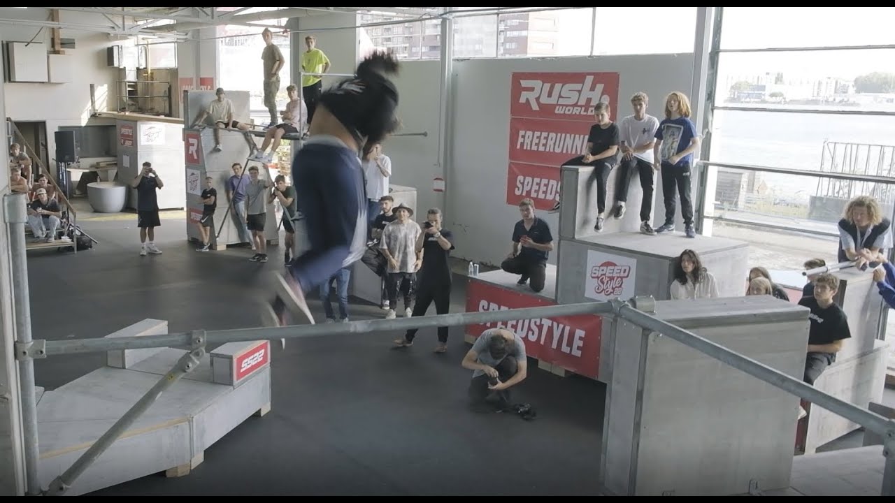 First Full-in Full-out in a Freerunning Competition - YouTube