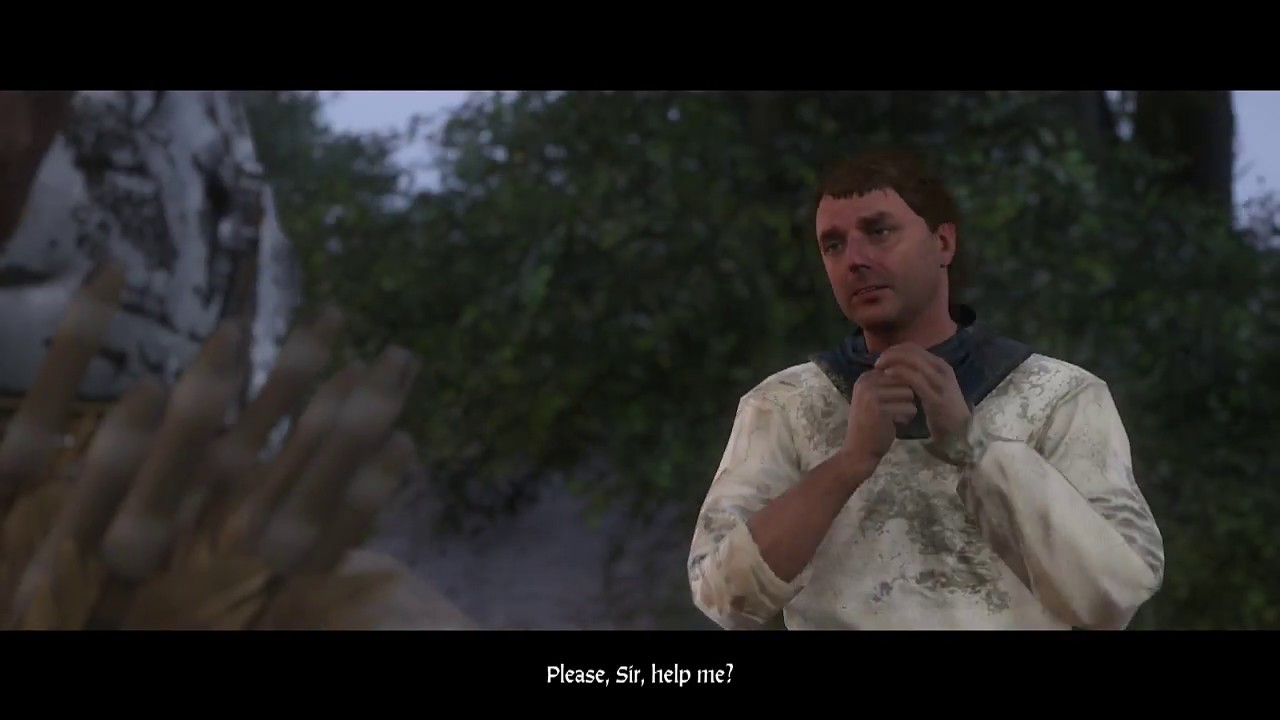 Kingdom Come Deliverance Help Beggar Along Way Back to Rattay Mill ...