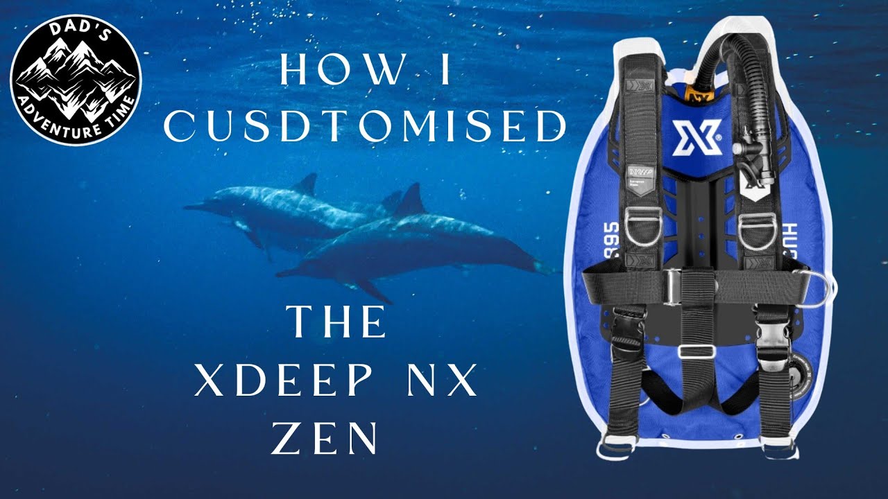 Customizing the Xdeep Zen BCD - A Diver's Dream - YouTube