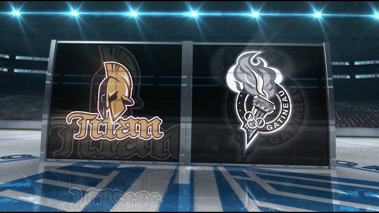 #332 Acadie-Bathurst Titan 1 Gatineau Olympiques 5 - 04 01 2023 - YouTube