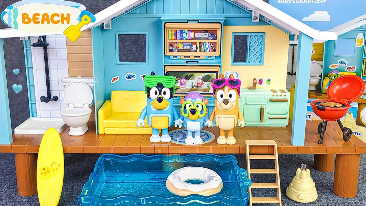 60 Minutes Satisfying with Unboxing Bluey House Playset, Frozen Elsa ...