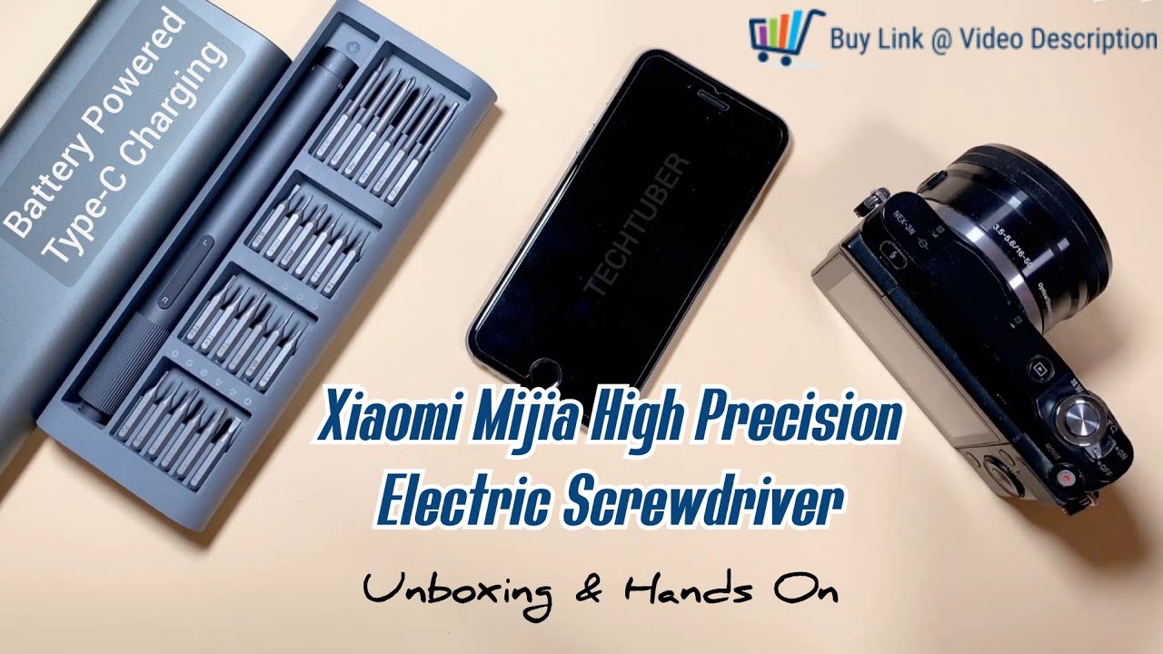 Xiaomi Mijia 2020 High Precision Electric Screwdriver - Unboxing ...