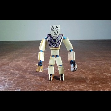 Custom Lofty Figure 2.0 #stopmotion #customfigure #shorts - YouTube
