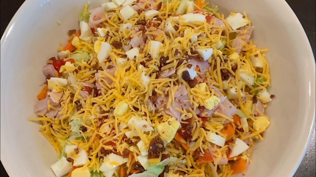 HOW TO MAKE EASY CHEF SALAD! - YouTube
