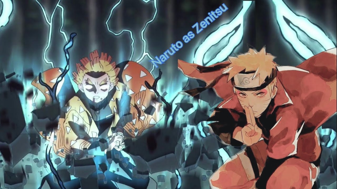 Naruto friend react to Naruto as Zenitsu - YouTube