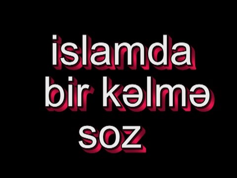 Hz.Əli və Ömər ibn Xəttab İslamda bir kəlmə söz Əhvalat