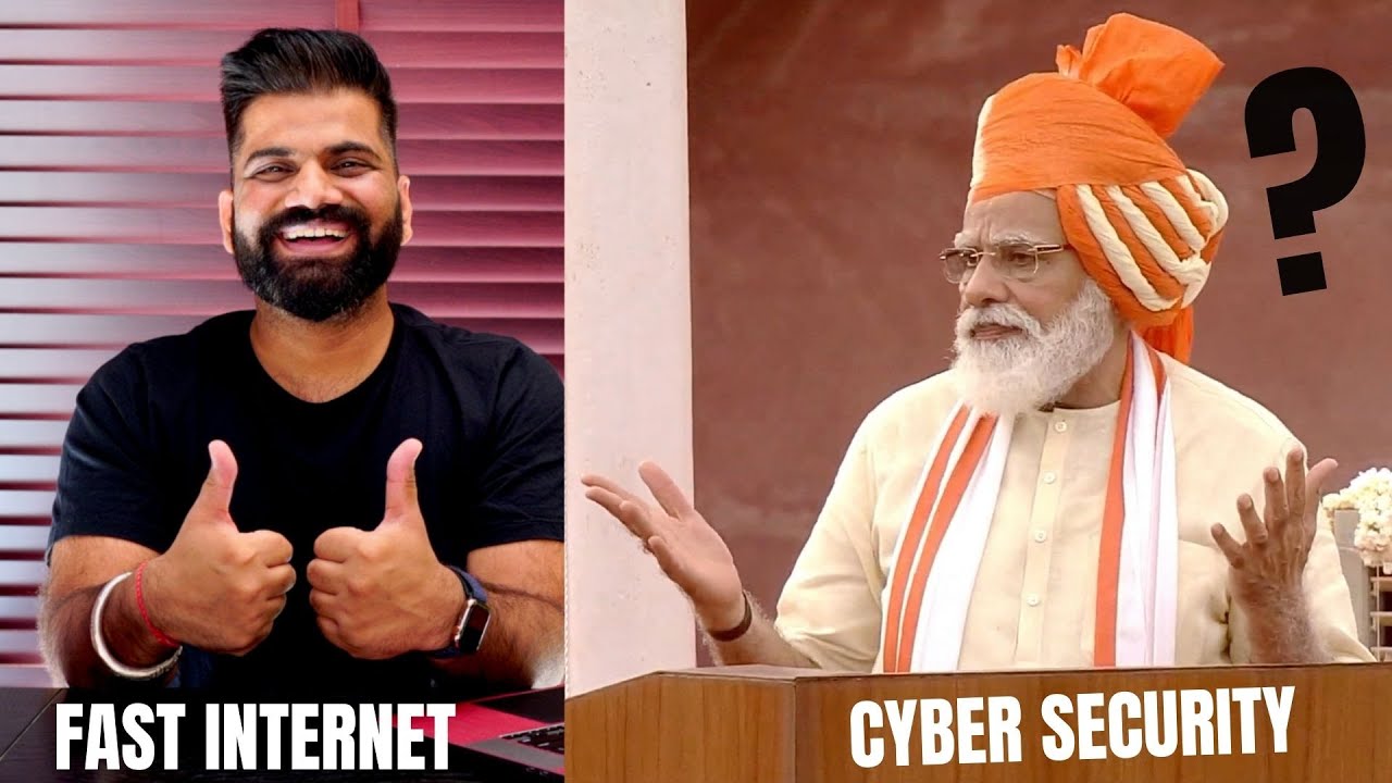 PM Modi Talks About Cyber Security and Fast Internet on Independence ...