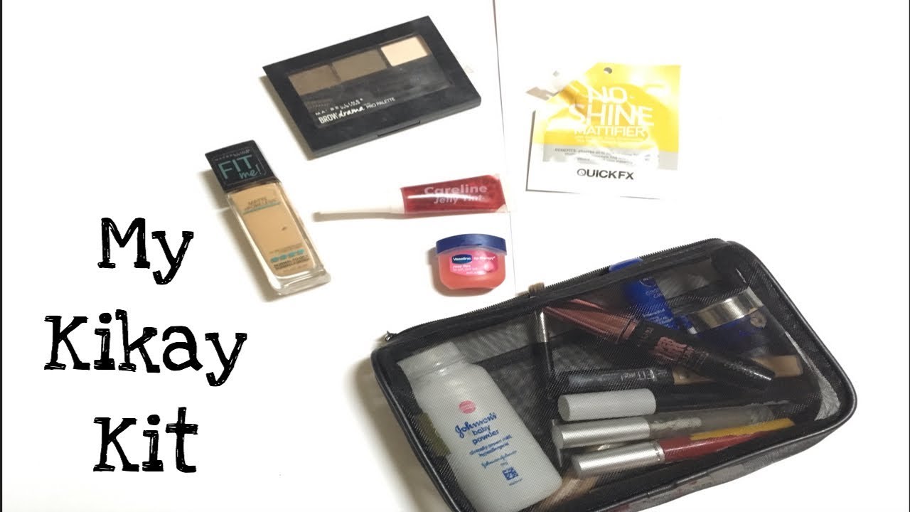What’s On My Kikay Kit 💁🏻‍♀️ // itsfeblyka - YouTube