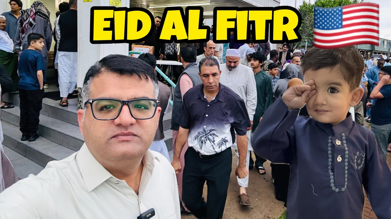 Eid Al Fitr in usa |eid celebration in America - YouTube