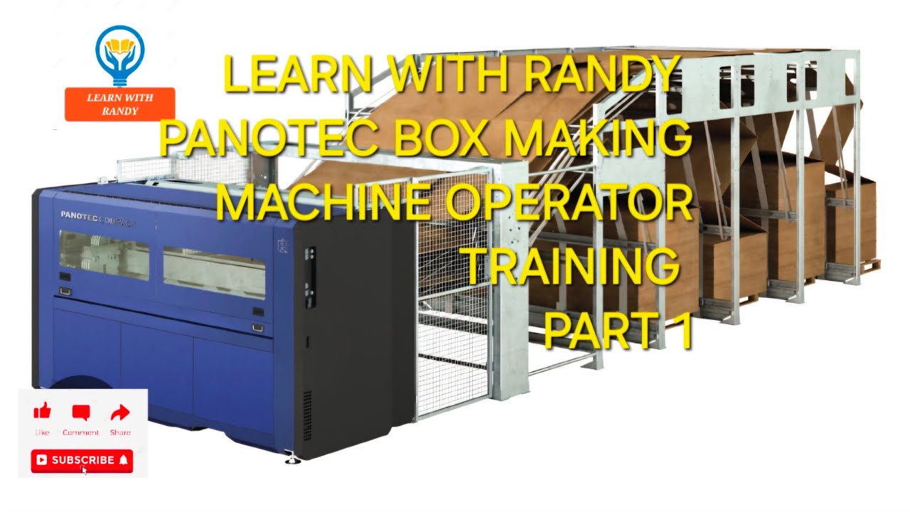 PANOTEC PACKAGING PRODUCTION MACHINE. COMPACK 2.5C MAINTENANCE TRAINING ...