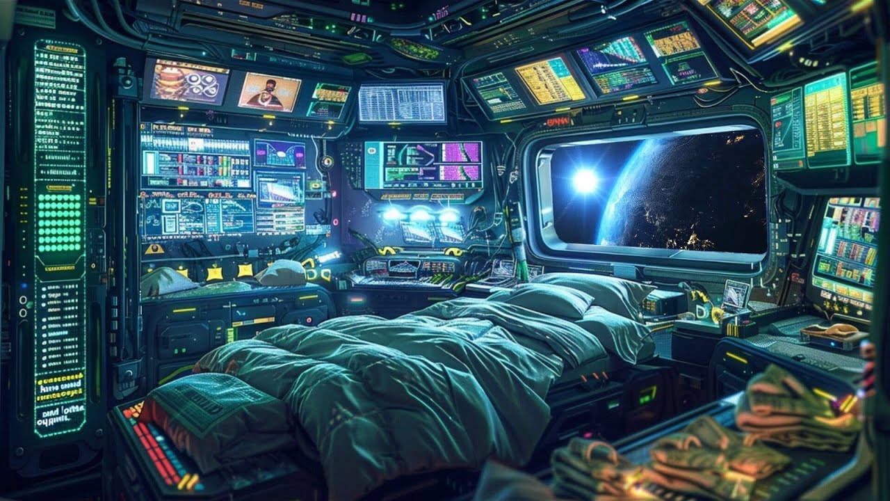 Living in Calm Space | Escaping the Galaxy | Balanced Soothing Space ...