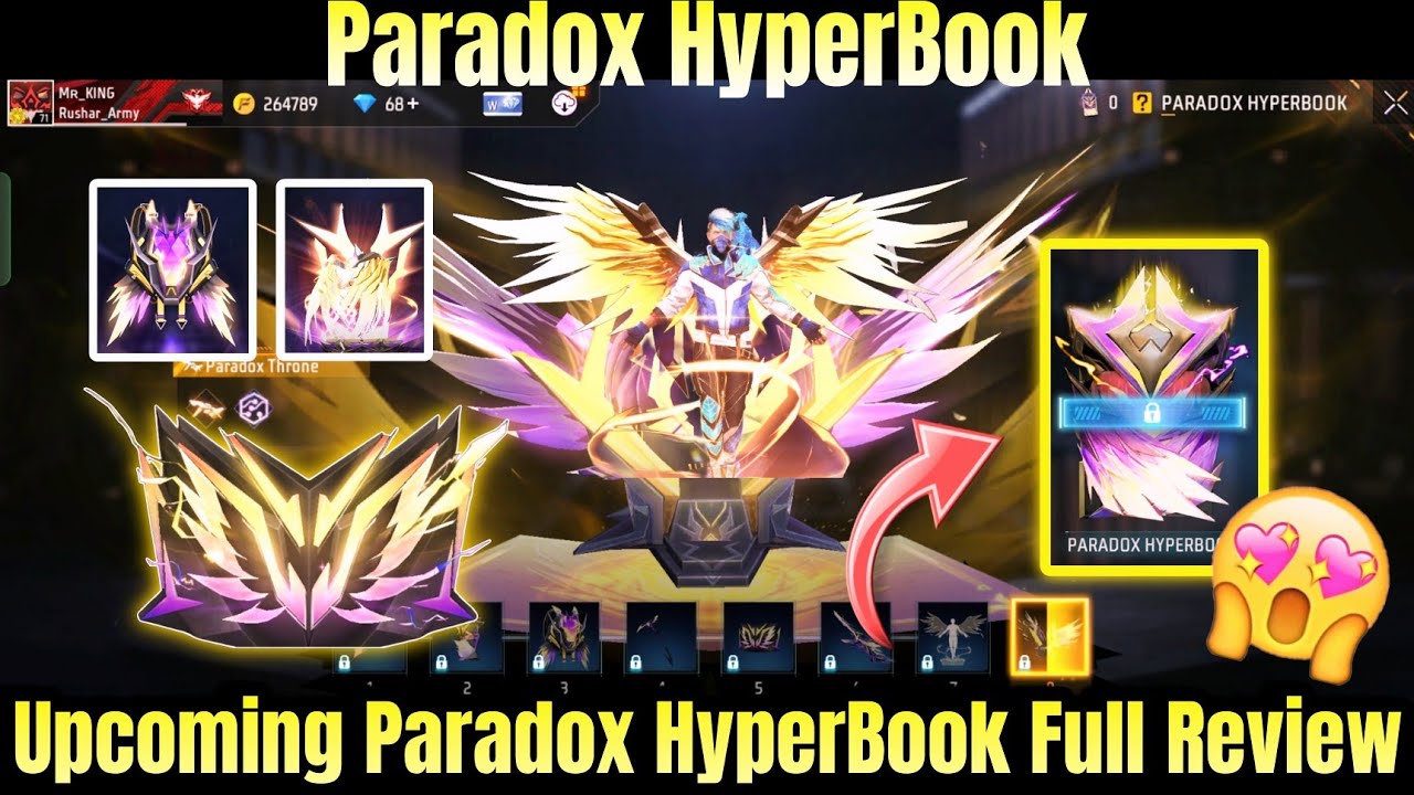 UPCOMING PARADOX HYPERBOOK IN FREE FIRE | NEXT HYPERBOOK KAB AAYEGA ...