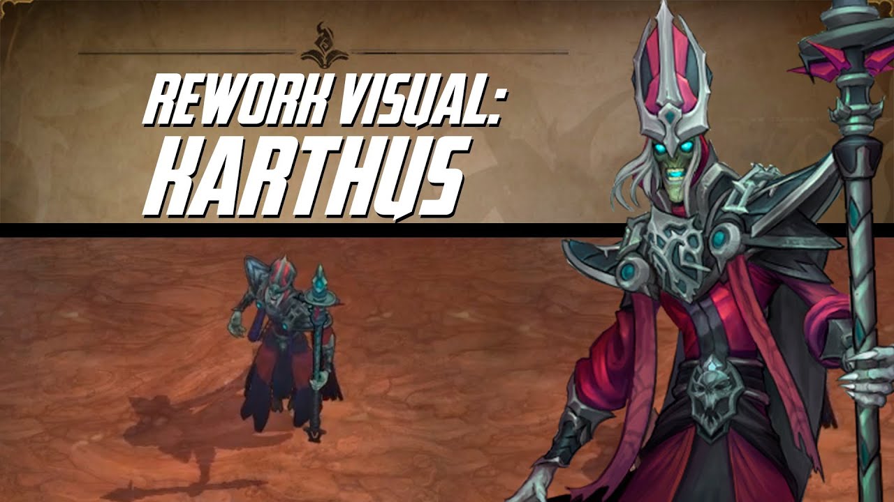 Rework Visual | Karthus | Skins y Animaciones | League of Legends - YouTube