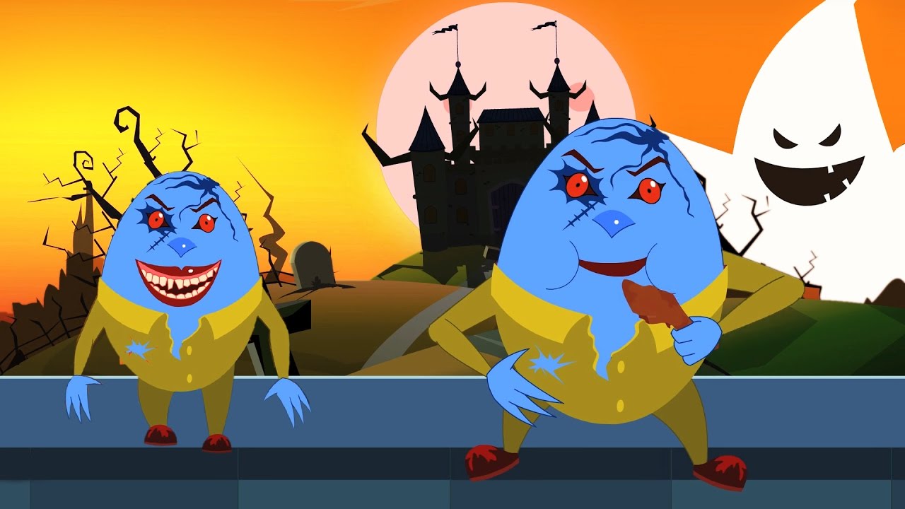 Humpty Dumpty Sat On A Wall | Rima spaventosa. | Canzoni dei bambini ...