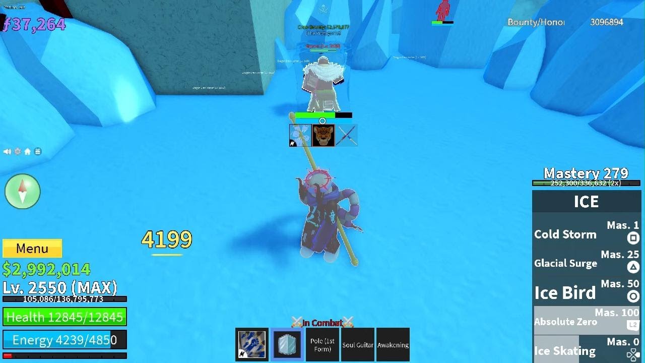 Pole V1 combo on BloxFruits - YouTube