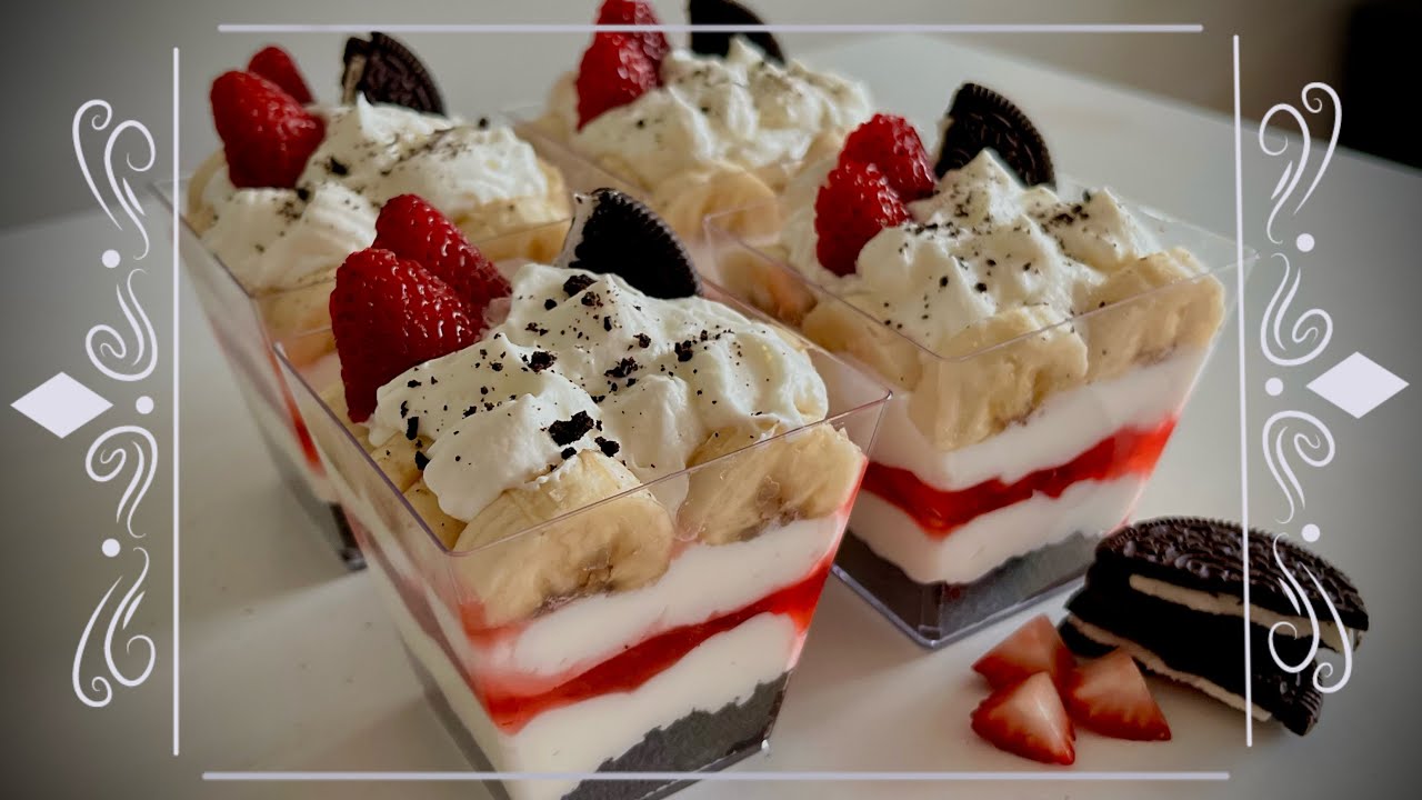 Easy Dessert Recipe With Only 5 ingredients | Cheesecake Shots - YouTube