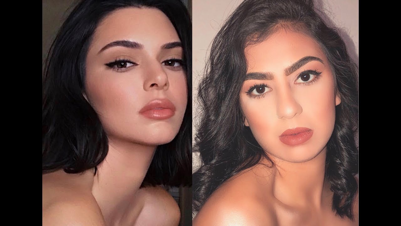 Kendall Jenner Natural Instagram Makeup Tutorial 2018 | MARY RICO - YouTube
