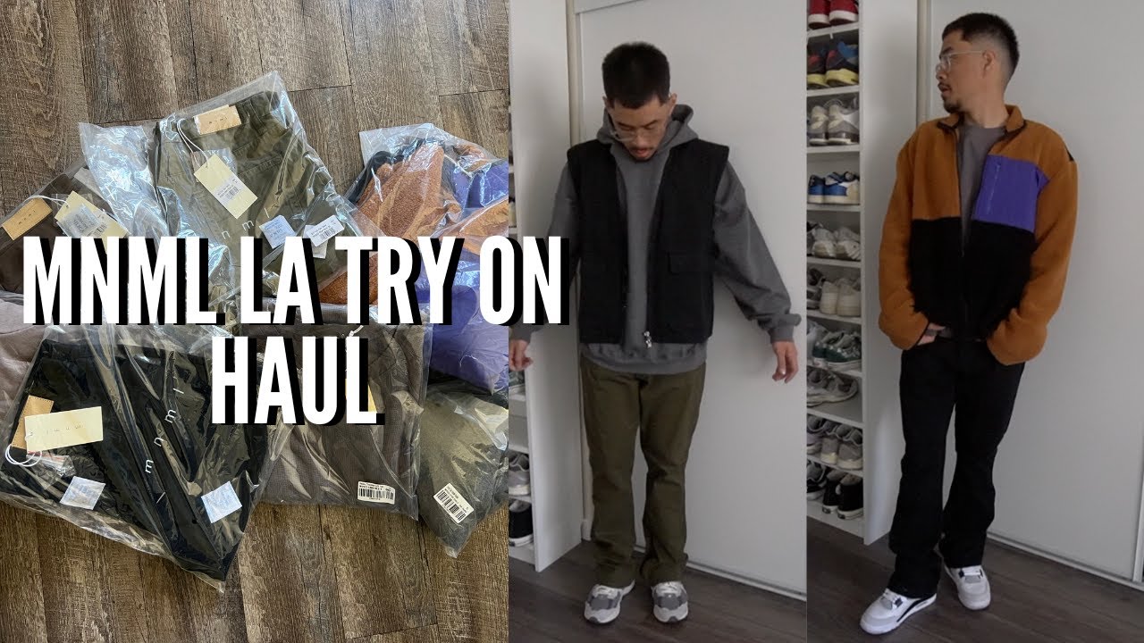 STYLING ITEMS FROM MNML LA || TRY ON HAUL 2023 - YouTube