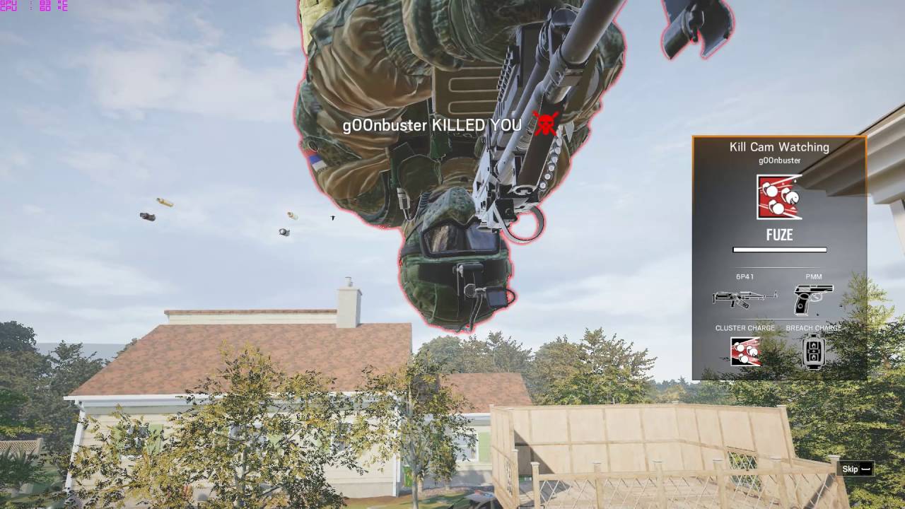 rainbow 6 siege rappel glitch - YouTube