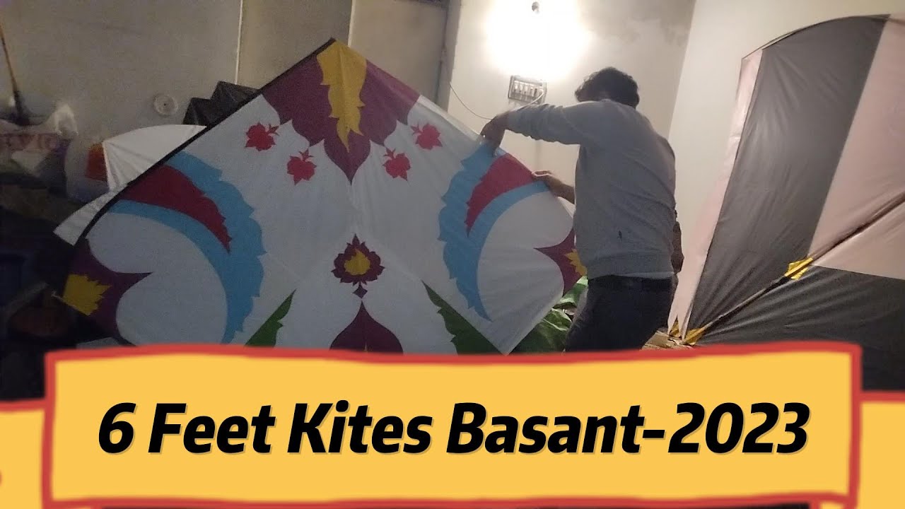 6 Feet 20 Kites / Pakistan Most Beautiful kites / Apny Shouq / - YouTube