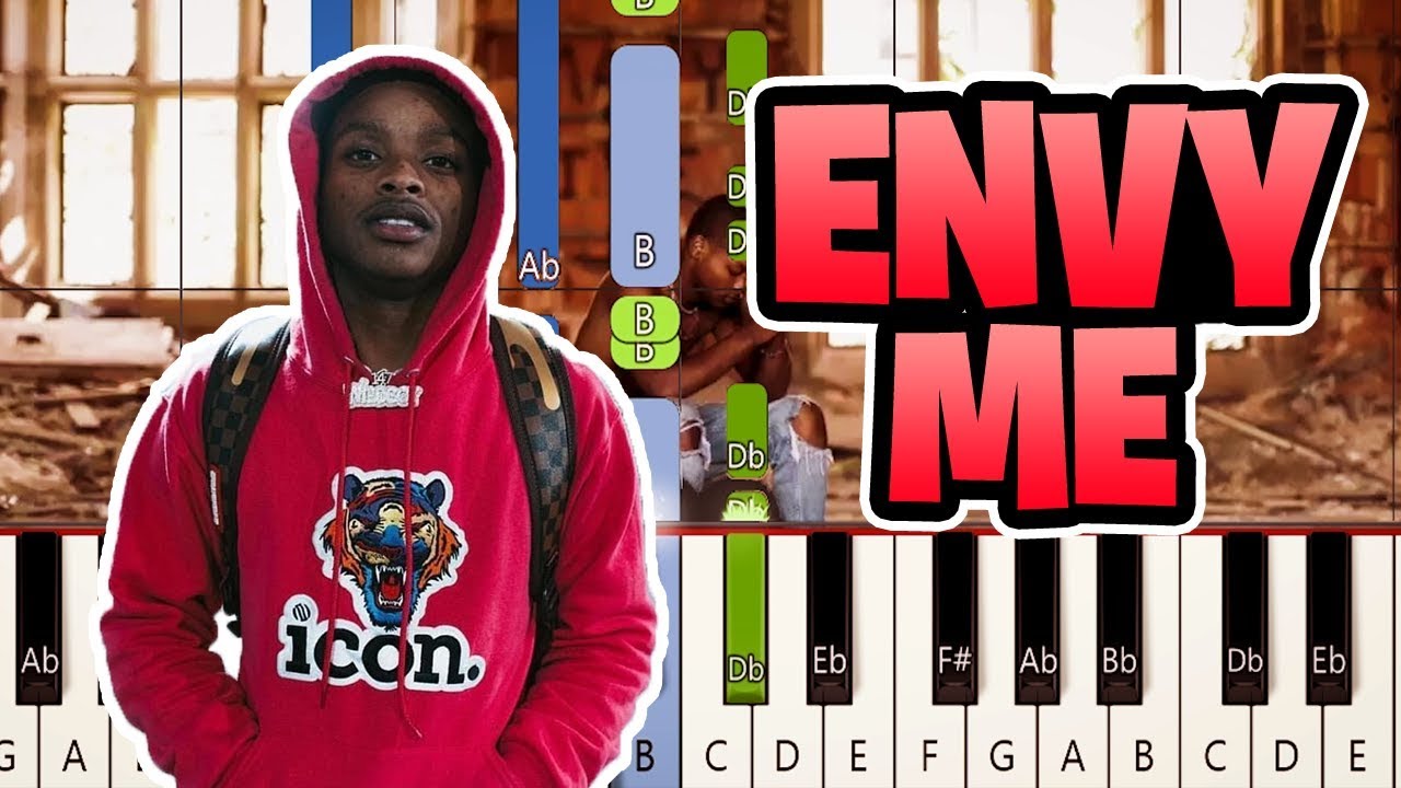 How to play: Calboy - Envy Me (Piano Tutorial) - YouTube