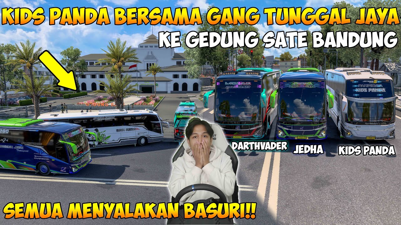 BAIK RASA "KIDS PANDA" BERSAMA GANG TUNGGAL JAYA KE GEDUNG SATE BANDUNG ...