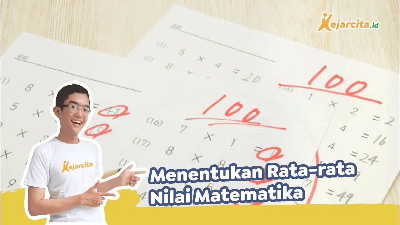 Cara Menentukan Rata-rata (Mean) Nilai Matematika | Matematika SD - YouTube
