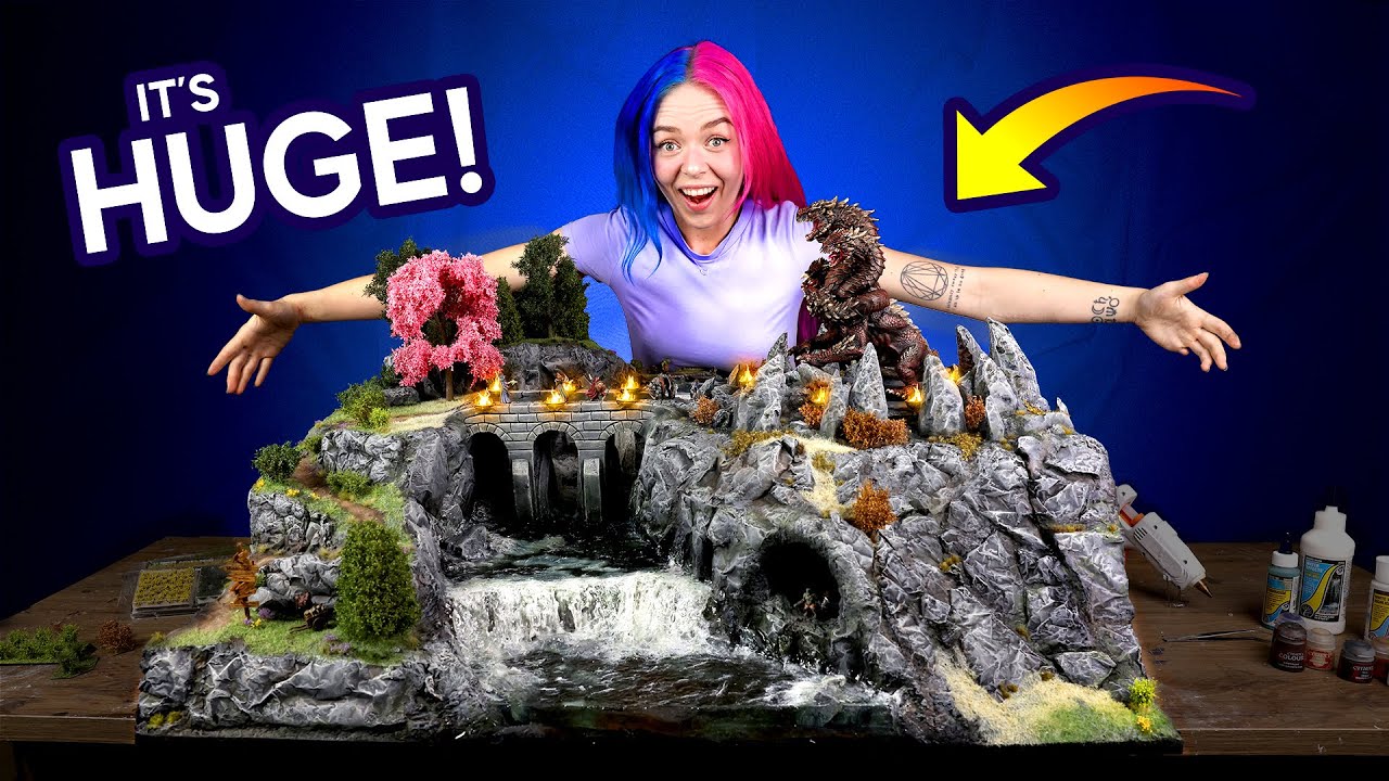 I Made a Gigantic Fantasy Diorama in 5 Weeks - YouTube