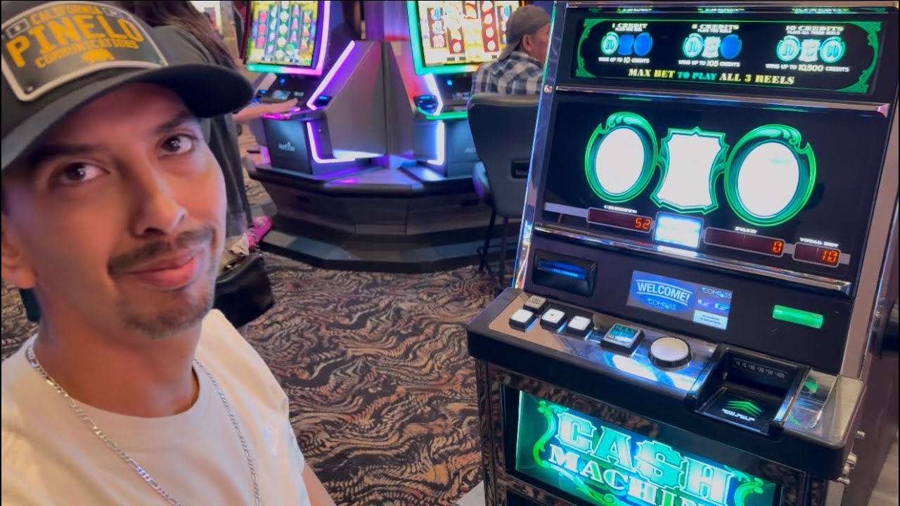 Trying Cash Machine Slot for the FIRST TIME! INSANE Win or Bust? - YouTube