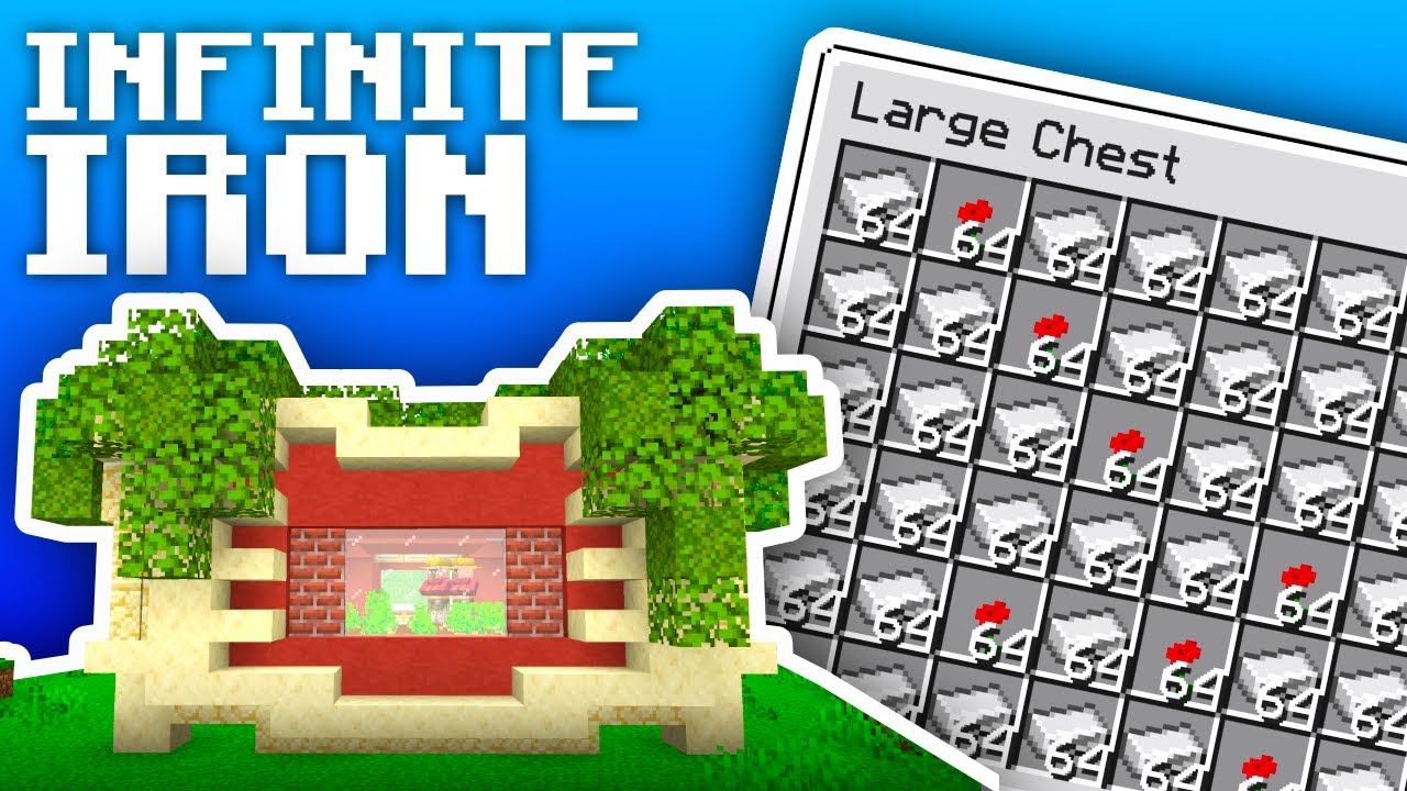 I Got INFINITE IRON in Minecraft - YouTube