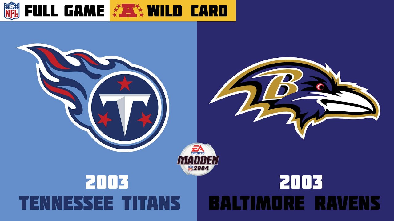 Madden NFL 2004 Historic Teams - 2003 Tennessee Titans vs 2003 ...