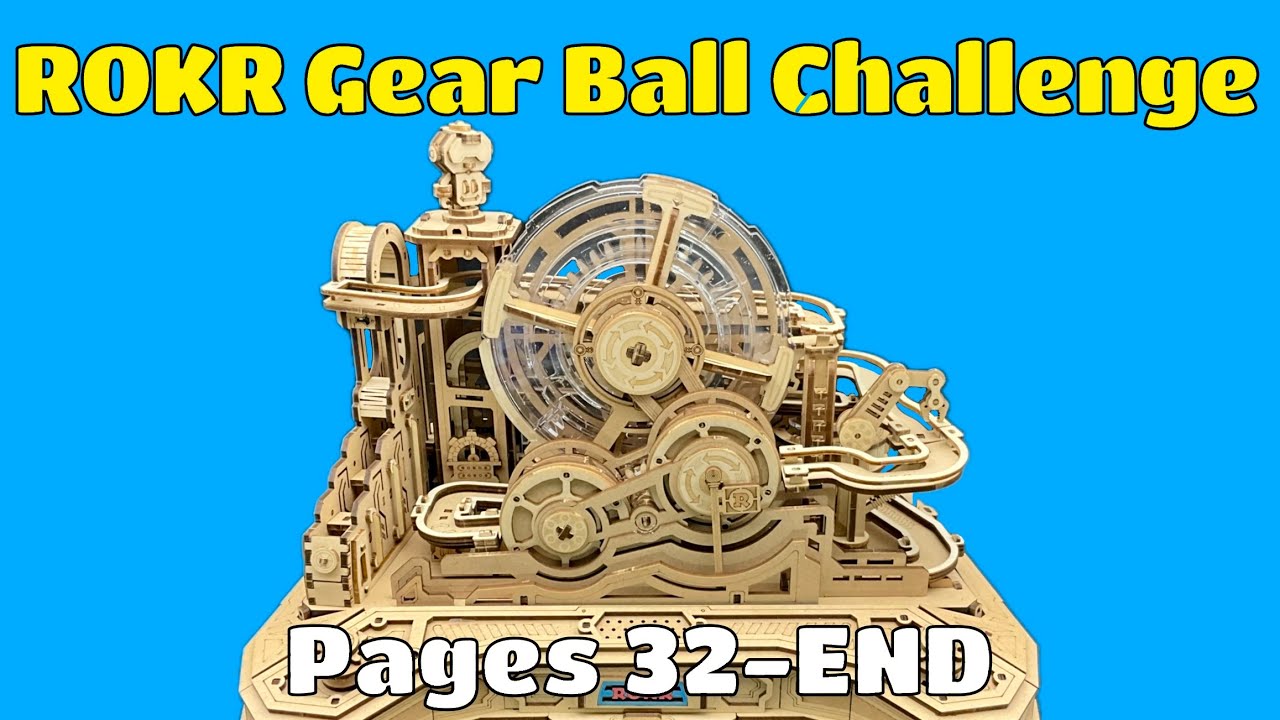 ROKR Gear Ball Challenge: Pages 32-END - YouTube