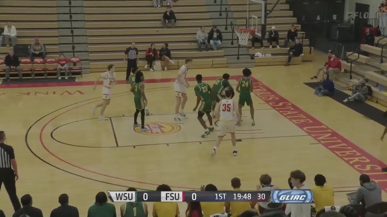 Wayne State (MI) vs Ferris State Men's | GLIAC Highlights - YouTube