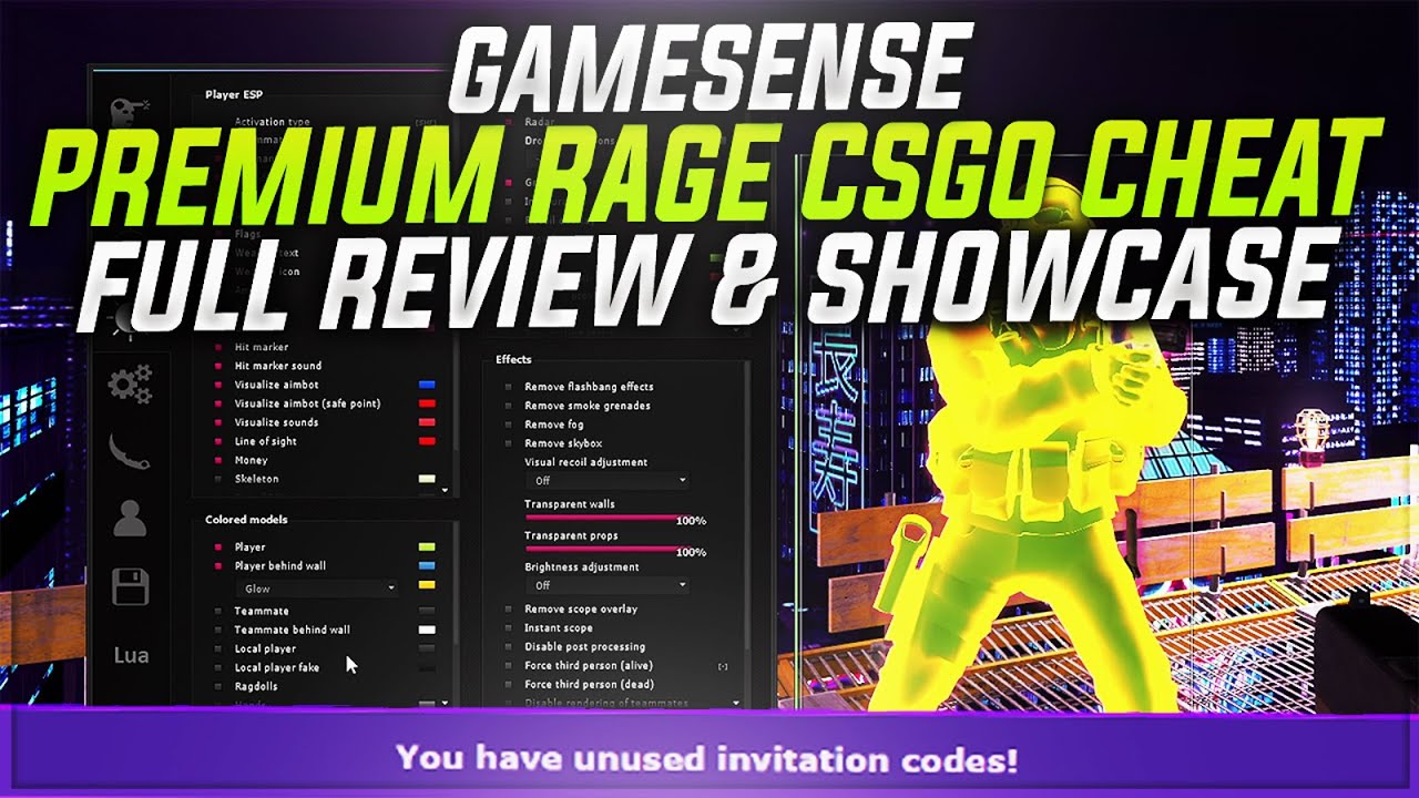 SO YOU WANT A GAMESENSE INVITE.. | CSGO CHEAT REVIEW OF THE #1 RAGE ...